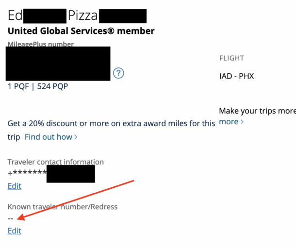 IT Fail: Known Traveler Number Disappearing From United Reservations ...